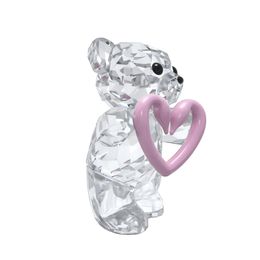 Swarovski Dekofigur "Kris Bear Una Bear", B/H/T: 2,4cm x 4cm x 2,8cm, bunt, Swarovski Kristall, B:2,4cm H:4cm T:2,8cm, Dekofiguren, Swarovski Kristall