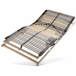 Lattenrost mit Motor Beco, B:80cm H:7,5cm L:200cm, grau, Lattenroste, "Flex Motor Funk", mit Funk-Fernbedienung, erh&auml;ltlich in 90x200 cm und weiteren