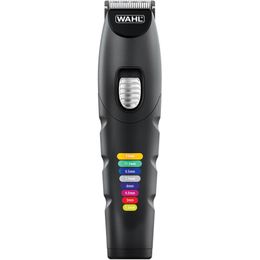 WAHL Multifunktionstrimmer "Color Trim Advanced", schwarz, B:4cm H:15,5cm T:4cm, Haarschneider, Farbcodierte Aufsteckk&auml;mme,
