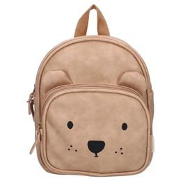 Vadobag Kinder Cityrucksack "Beary Excited"sand, Polyurethane, Rucks&auml;cke, mit verstellbaren Schultergurten