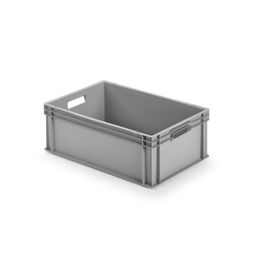 ALUTEC Kunststoffbeh&auml;lter geschlossen grau 60 x 40 x 22 cm