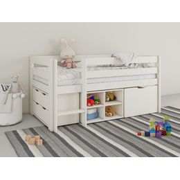 Schubkastenkommode OTTO HOME, B:70cm H:41cm T:39,5cm, wei&szlig;, Sideboards, "Tide", Aus MDF, FSC-zertifiziert, mit 2 Schubladen