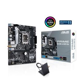 ASUS Mainboard "PRIME H610M-A WIFI D4", B:26,5cm H:5,3cm T:27cmohne farbbezeichnung, Mainboards