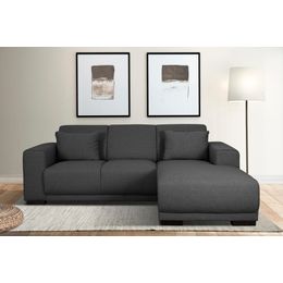 Ecksofa Home Affaire, B:234cm H:85cm T:162cm, grau, 100% Polyester, Wohnzimmer, Sofas, "BORNHOLM L-Form, B: 234 cm - OTTO. Verlässliche Qualität.",