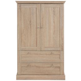 Dreht&uuml;renschrank OTTO HOME, B:84cm H:130cm T:35cm, braun, FSC-zertifizierter Holzwerkstoff, MDF, Spanplatte, Schr&auml;nke, "Binz, W&auml;scheschrank,
