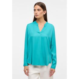 Eterna Damen Longbluse "LOOSE FIT", grün, Gr. 40, 100% Viskose, Blusen