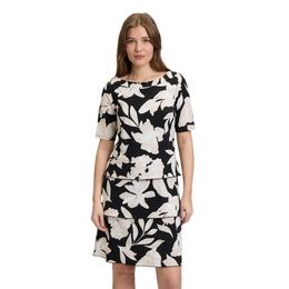 Betty Barclay Damen Sommerkleid "Damen kurzarm", schwarz, Gr. 48, Obermaterial: 95% Polyester, 5% Elasthan; Futter: 100% Polyester, Kleider, Druck