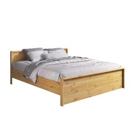Massivholzbett OTTO HOME, B:185cm H:80cm L:208cm, beige, Betten, "Luven, hohe Belastbarkeit FSC zertifiziertes Massivholz", aus massiver Kiefer im
