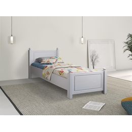 Massivholzbett OTTO HOME, B:100cm H:86cm L:212cm, wei&szlig;, Betten, "Mila, hohe Belastbarkeit Jugendbett, FSC zertifiziertes Massivholz", aus massiver