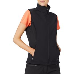 McKINLEY Damen Funktionsweste "Da.-Weste Lusaka wms vst", schwarz, Gr. 50, unifarben, Web, Obermaterial: 94% Polyester, 6% Elasthan, Westen
