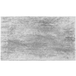 Badematte Grund, H:27mm, grau, Polyester, Badematten, "Elysia", LUXURYSOFT-Flor, ultraweich & angenehm warm, 5 Jahre Garantie