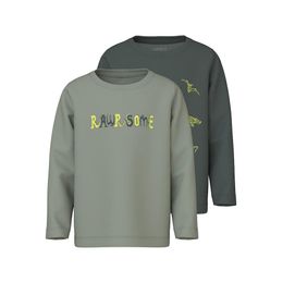 name it Shirt 'NMMVUX' boy Grey, Green size 122/128