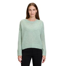 Cartoon Damen Strickpullover "Damen mit Rundhalsausschnitt", gr&uuml;n, Gr. 40, Obermaterial: 70% Polyacryl, 22% Polyester, 8% Wolle, Pullover,
