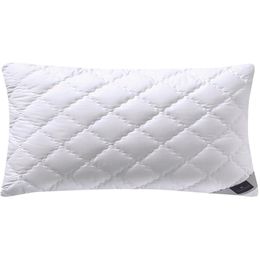 Synthetikkopfkissen Billerbeck, B:40cm L:80cm, wei&szlig;, Bezug: 100% Baumwolle. F&uuml;llung: 100% Polyester, Kopfkissen, "520 ALCANDO, Kissen bauschkr&auml;ftig",