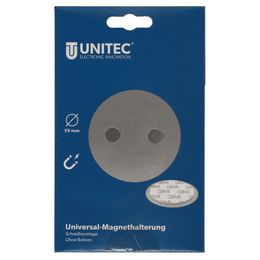 Unitec Magnethalterung f&uuml;r Rauchmelder &Oslash; 5,9 cm