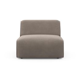 Sessel OTTO HOME, B:84cm H:70cm T:97cm, grau, 100% Polyester, Wohnzimmer, Sessel, "Merid Sofa-Mittel-Element, Breite: 84 cm", als Modul oder separat