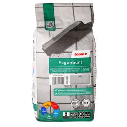 Fugenbunt grau 5 kg toom