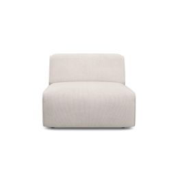 Sessel OTTO HOME, B:84cm H:70cm T:97cm, beige, Struktur fein (100% Polyester);Samtoptik (100% Polyester);Samtcord (92% Polyester, 8% Polyamid),