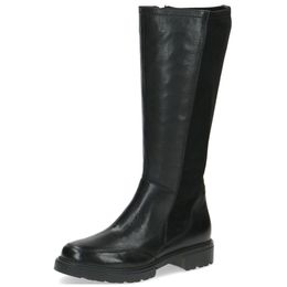 Caprice Damen Stiefel "Caprice Stiefel Leder/Textil", Gr. 37schwarz, Leder, Textil, Schuhe