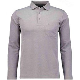 Ragman Herren Poloshirt, silber, Gr. S, Baumwollmischung, Shirts
