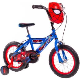 Huffy Kinderfahrrad, 24cm, 14 Zoll (35,56cm) hinten: 14 Zoll (35,56cm), blau, Fahrr&auml;der