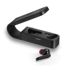 Hama Bluetooth-Kopfh&ouml;rer "Spirit Pocket, True Wireless TWS, In-Ear Bluetooth Headset, Kopfh&ouml;rer", B:9cm H:6,3cm T:18cm, schwarz, Kopfh&ouml;rer, Duplex,