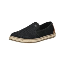 Bugatti Herren Slipper "Bugatti Slipper Textil", Gr. 43, schwarz, Textil, Schuhe
