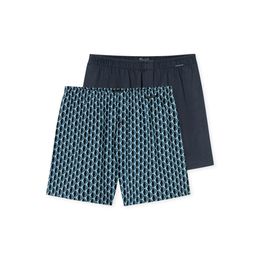 Schiesser Herren Weiter Boxer "Boxershorts Multipacks", Gr. 10, bunt, Single Jersey, Obermaterial: 100% Baumwolle, Unterhosen, ideal als Geschenk,