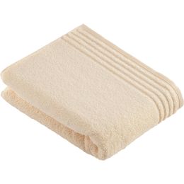 Badetuch Vossen, B:67cm L:140cm, gelb, Walkfrottee, Baumwolle, Handt&uuml;cher, "Vienna Style Supersoft", Supersoft Baumwolle