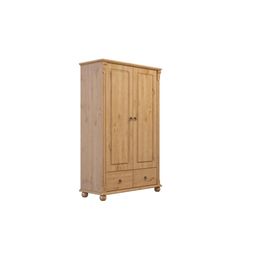 W&auml;scheschrank OTTO HOME, B:90cm H:140cm T:38cm, beige, Massivholz, Schr&auml;nke, "Tessin", aus massiver Kiefer, in 2 Breiten, viel Stauraum, FSC