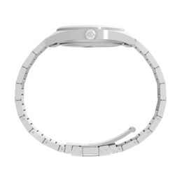 Timex Herren Quarzuhr "CAPSTONE", silber, Armbanduhren, Armbanduhr, Herrenuhr, Edelstahlarmband, Datum, Leuchtzeiger