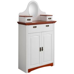 Kombikommode OTTO HOME, B:94cm H:165cm T:39cm, wei&szlig;, Schlafzimmer, Sideboards, "Konrad", Breite 94 cm, aus massiver, FSC-zertifizierter Kiefer