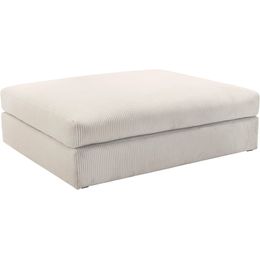 Polsterhocker Home Affaire, B:125cm H:52cm T:101cm, beige, 100% Polyester, Hocker, "Soft&Cosy XXL, B: 125 cm - OTTO. Verl&auml;ssliche Qualit&auml;t.",