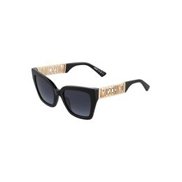 Moschino Sonnenbrille Herren Gr&ouml;&szlig;e 53 gold / schwarz
