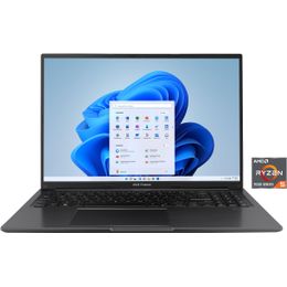 ASUS Notebook "Vivobook 16 M1605YA-MB606W 16GB RAM", 16 GB RAM 512 GB SSD, Ryzen 5, Windows11Home, schwarz, Notebooks