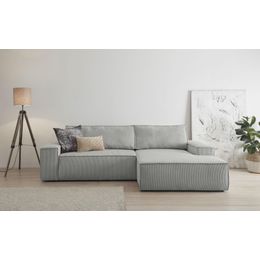 Ecksofa Home Affaire, B:267cm H:85cm T:167cm, grau, 100% Polyester, Wohnzimmer, Sofas, "SHERWOOD L-Form, 267 cm - OTTO. Verl&auml;ssliche Qualit&auml;t.",