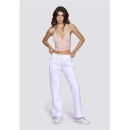 FRESHLIONS Damen Tr&auml;gertop "Adele", rosa, Gr. L, unifarben, 92% Viskose, 8% Elasthan, Tops, mit kurzem Schnitt