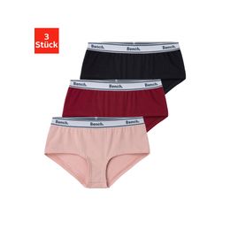 Bench. M&auml;dchen Panty, Gr. 122, bunt, Single Jersey, Obermaterial: 92% Baumwolle, 8% Elasthan (LYCRA), unifarben, Unterhosen, mit Logo Webbund