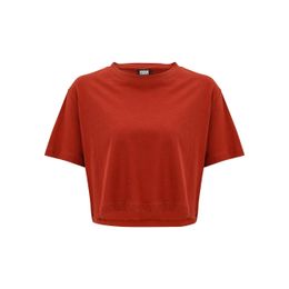 Urban Classics Damen T-Shirt "Urban Classics Damen Ladies Short Oversized Tee"rusty, Gr. XL, unifarben, 100% Baumwolle, Shirts