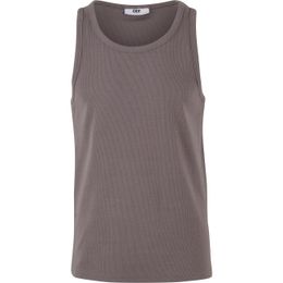 DEF Herren Tanktop "DEF DEF Tank Tops"steel grau, Gr. M, unifarben, 100% Baumwolle, Tops