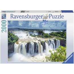 Ravensburger Kinder Puzzle "Wasserfälle von Iguazu Brasilien", bunt, Pappe, B:98cm H:75cm, Puzzles, Made in Germany