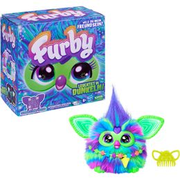 Hasbro Kinder Plüschfigur "Furby Galaxy (leuchtet im Dunkeln)", bunt, H:15cm, Plüschfiguren, mit Sound