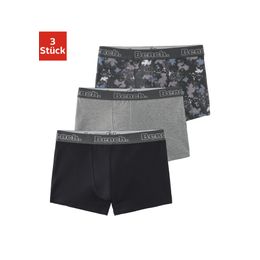Bench. Jungen Boxer "Boxershorts f&uuml;r Jungen", Gr. 182, schwarz, Jersey, Obermaterial: 92% Baumwolle, 8% Elasthan, unifarben, Unterhosen, uni und