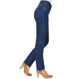 Inspirationen Damen 5-Pocket-Jeans, blau, Gr. 23, unifarben, 81% Baumwolle, 17% Polyester, 2% Elasthan, Jeans