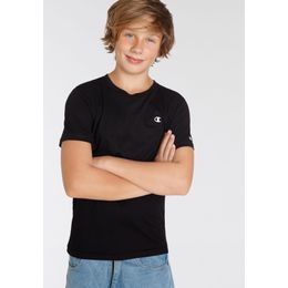 Champion Jungen T-Shirtnbk, nbk, ns, Gr. S, Jersey, Obermaterial: 100% Baumwolle, Shirts, 2er-Pack, Kurzarm, mit Rundhalsausschnitt, aus Baumwolle