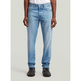 G-Star Raw 5-Pocket-Jeans G-STAR "Morry FWD Regular Tapered Jeans", Damen, Gr. 31, L&auml;nge 36, faded rhine blau, Obermaterial: 100% Baumwolle, Jeans 5-Pocket-Jeans