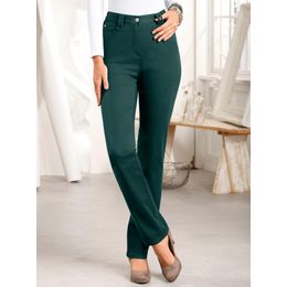 Classic Basics Damen Bequeme Jeans, gr&uuml;n, Gr. 27, unifarben, 98% Baumwolle, 2% Elasthan, Jeans