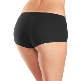 H.I.S. H.I.S Damen Panty, Gr. 36, schwarz, Jersey, Obermaterial: 95% Baumwolle, 5% Elasthan, unifarben, Unterhosen, aus elastischer Baumwoll-Qualit&auml;t