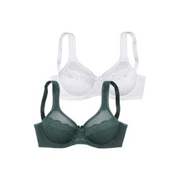 Petite Fleur Minimizer Damen Gr&ouml;&szlig;e 90 gr&uuml;n / wei&szlig;