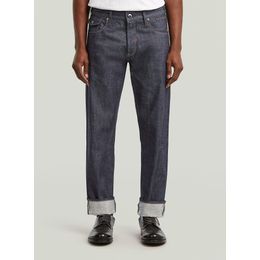G-Star Raw 5-Pocket-Jeans G-STAR "Morry FWD Regular Tapered Selvedge Jeans", Damen, Gr. 26, L&auml;nge 32, raw denim, Obermaterial: 100% Baumwolle, Jeans 5-Pocket-Jeans